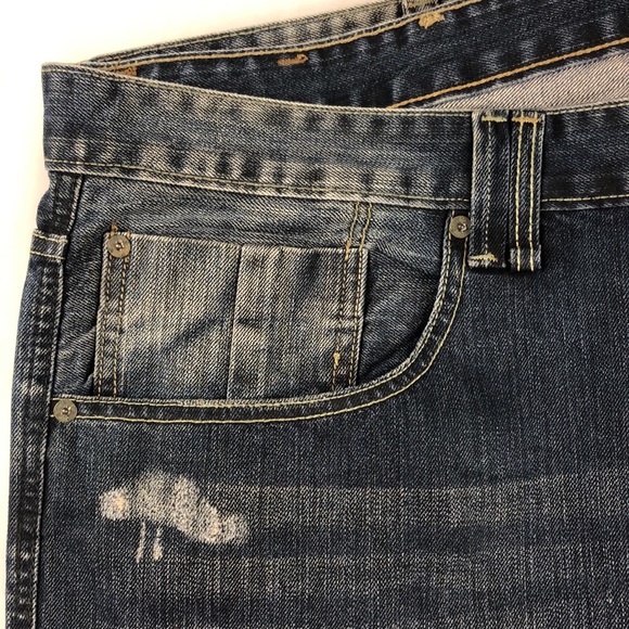 Sean John | Jeans | Sean John Pant Men Blue Denim Jean Distress Thread ...